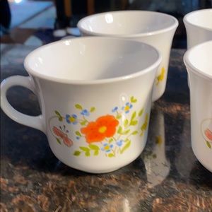 Corelle | Kitchen | 4 Corelle Wildflowers 8 Oz Tea Cups | Poshmark